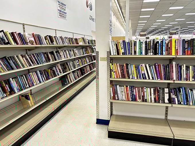 The book section rivals small libraries, with enough titles to keep you entertained through several Pennsylvania winters.
