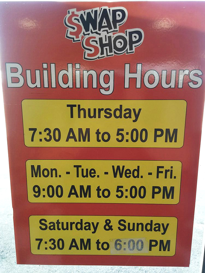 The sacred schedule&mdash;memorize these hours or risk showing up to locked doors and crushing disappointment.