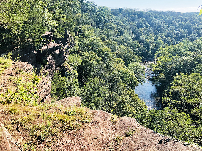 High Rocks offers breathtaking views that make you feel like you've discovered Pennsylvania's own Grand Canyon, just pocket-sized and with more trees.