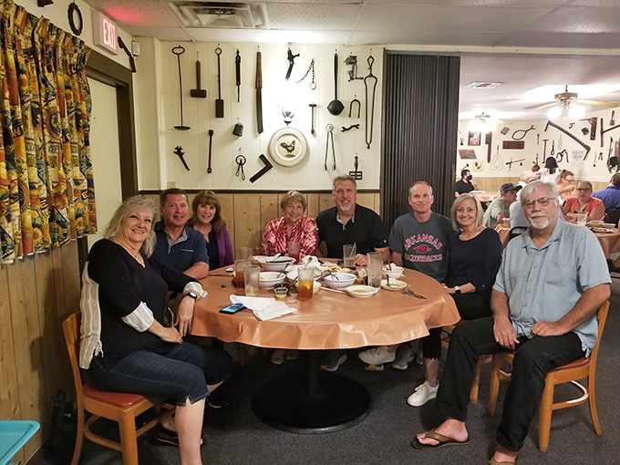 The true magic of family-style dining: making memories with loved ones while passing platters of perfectly fried chicken.