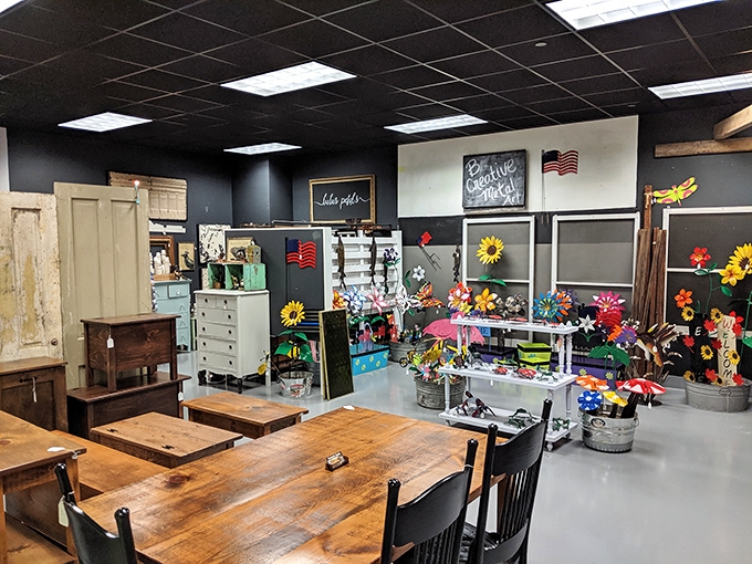 That solid wood farm table has probably hosted more genuine conversations than all of social media combined.