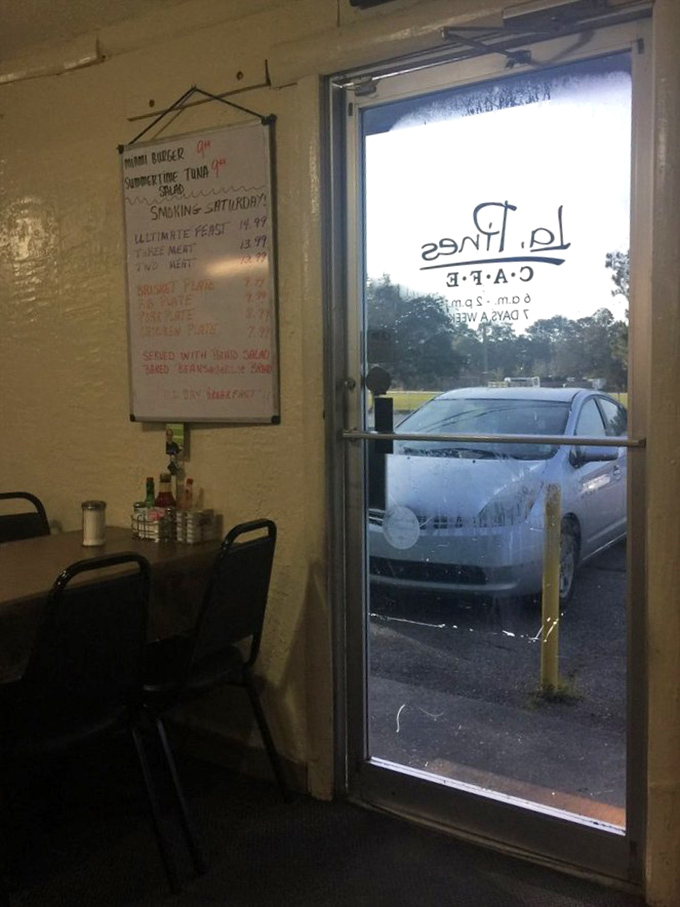 The entrance promises no frills, just thrills for your taste buds &ndash; sometimes the best food hides behind the simplest doors.