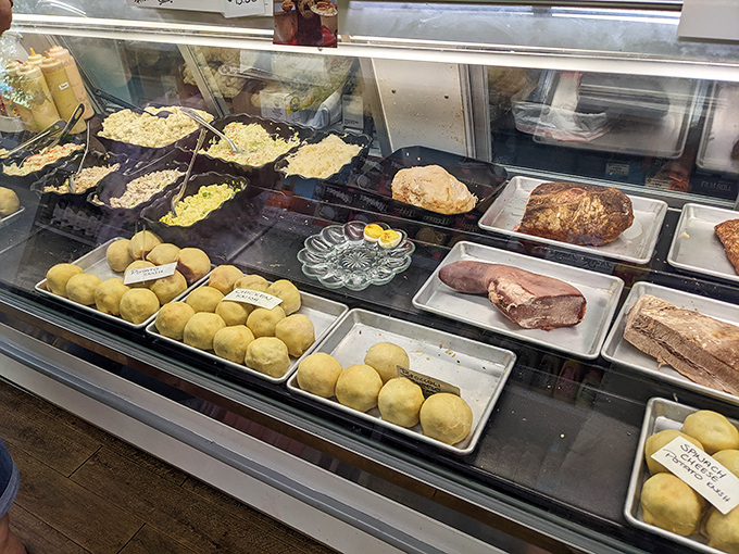 Deli case treasures that make grocery store prepared foods hang their heads in shame. Each container holds a family recipe worth fighting over.