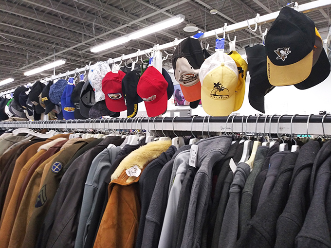A lineup of Pittsburgh pride and vintage headwear&mdash;each cap a conversation starter waiting to crown its new owner.
