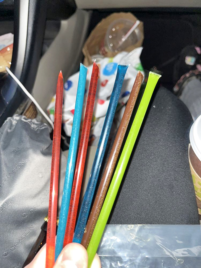 Honey sticks in technicolor&mdash;nature's candy gets dressed up for a night on the town. The bees would hardly recognize their handiwork.