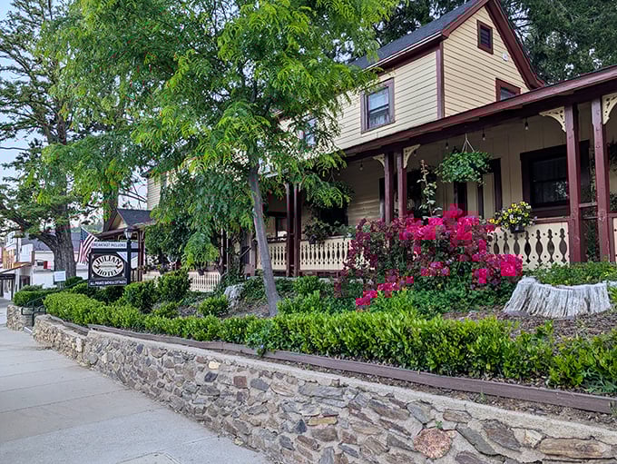 Victorian charm meets mountain hospitality where every porch tells its own story.