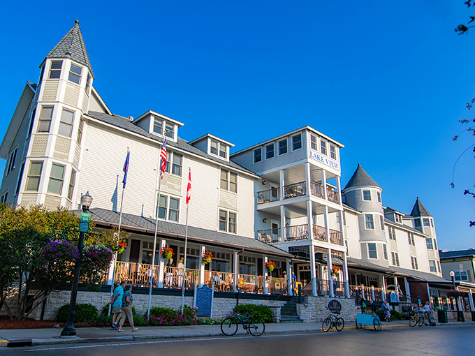 The stately Lake View Hotel stands as a testament to an era when travel meant dressing for dinner and savoring every moment.