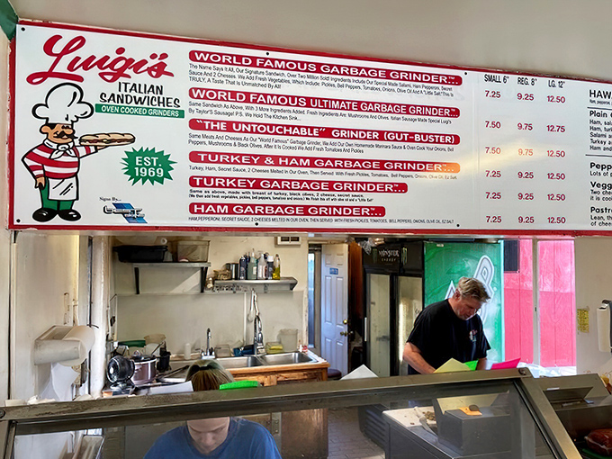 The kitchen at Luigi's operates with the precision of a Swiss watch and the soul of an Italian opera&mdash;efficient, passionate, and slightly dramatic.