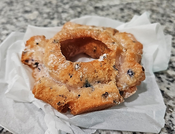 This old-fashioned donut has more character in its crispy edges than most fancy pastries have in their entire existence.