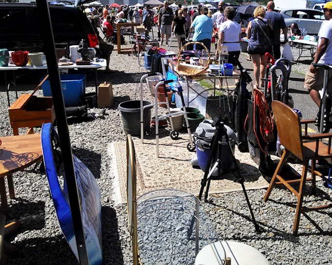 The view from a vendor's perspective: part retail space, part social club, all adventure. The real treasures are the characters you'll meet.