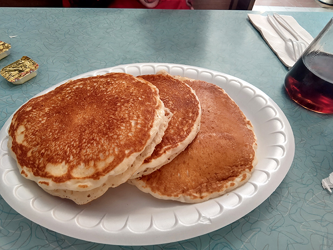 Fluffy, golden pancakes that would make your grandmother nod in approval&mdash;comfort food that bridges generations and creates lasting vacation memories.