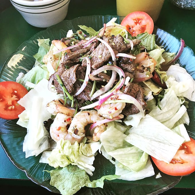 The Thai beef salad doesn't just wake up your taste buds&mdash;it gives them a full cardio workout with its perfect balance of heat, acid, and umami.