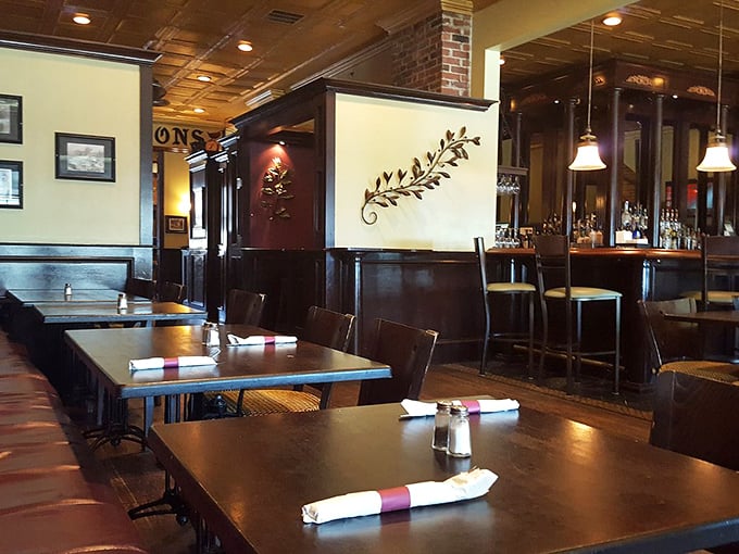 The dining room whispers of countless celebrations, first dates, and regular Tuesday night dinners that turned into cherished memories over excellent food.