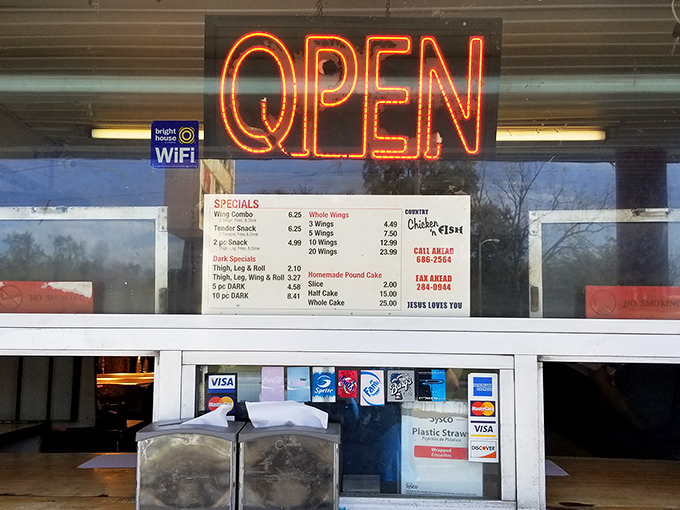 The neon "OPEN" sign&mdash;three words that have launched a thousand cravings and saved countless hungry souls from the despair of cooking at home.