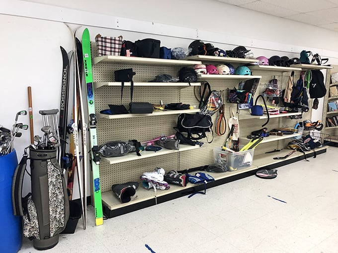 From golf bags to ski equipment, the sports section proves that hobbies don't need to break the bank. Weekend warriors, rejoice!