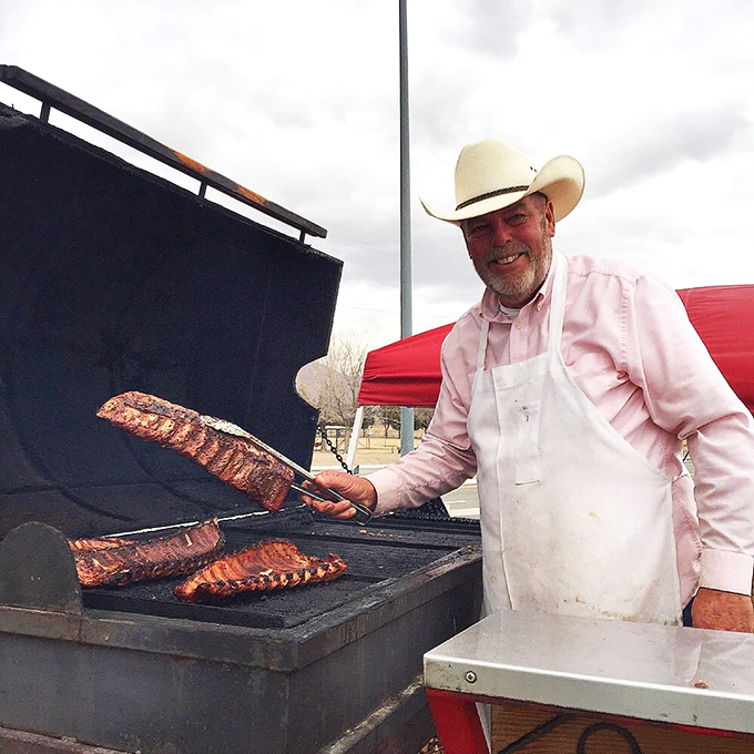 Behind every great barbecue is someone who understands the sacred relationship between fire, meat, and patience&mdash;a pitmaster in their natural habitat.