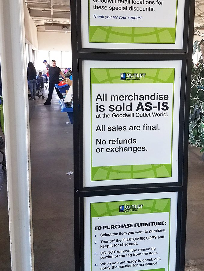 The fine print of treasure hunting: all sales final, no returns. In this game, your instincts are your only warranty.