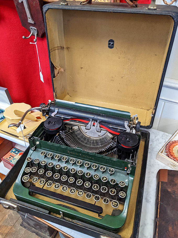Before autocorrect became our literary nemesis, this Smith Corona typewriter punished writing mistakes with the need for actual correction fluid.