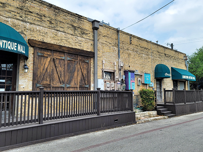 This historic brick building houses Downtown Antique Mall, where New Braunfels' past meets present in a treasure-filled warehouse.