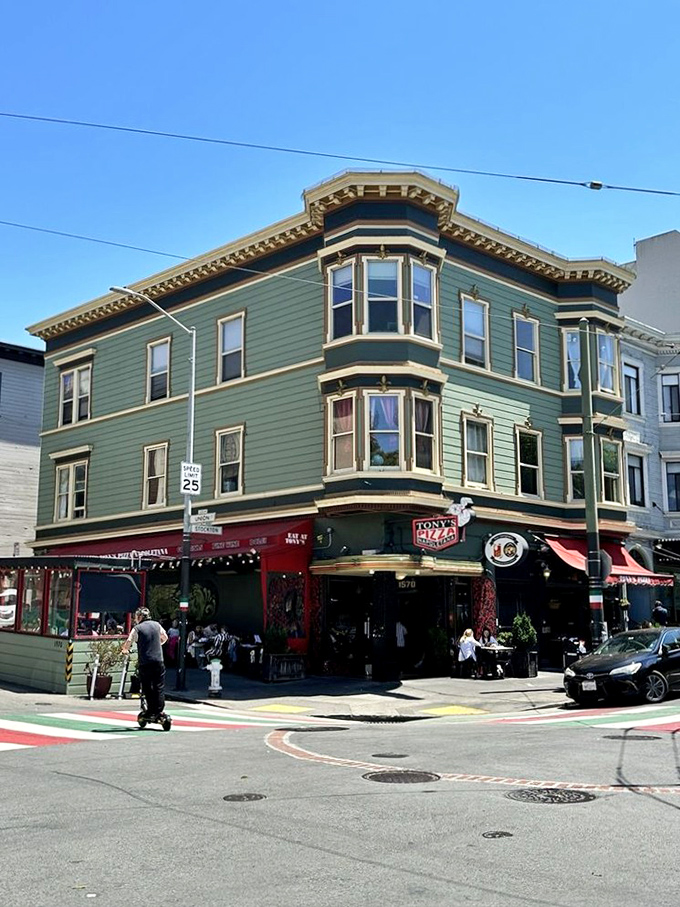 That classic San Francisco corner building houses pizza so good it's literally world-championship winning &ndash; no exaggeration needed.