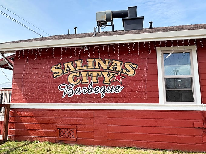 This no-nonsense facade promises honest BBQ for folks who know the real deal.