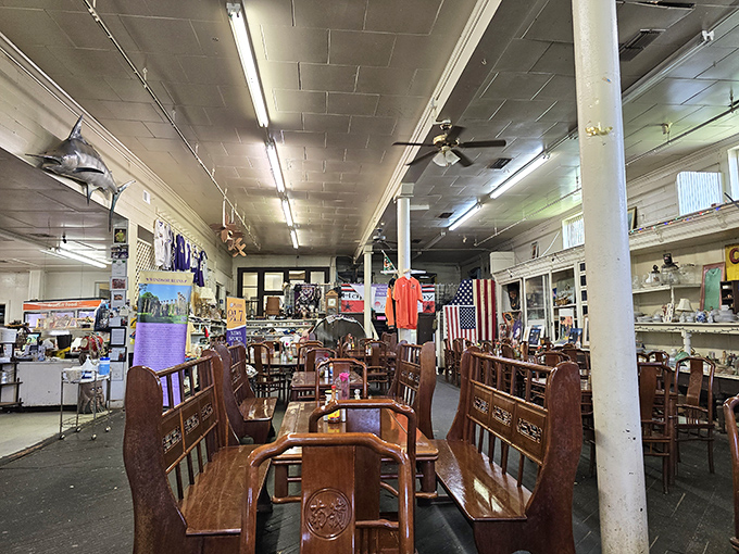 The dining room feels like a community living room, where strangers become neighbors over plates of Mississippi's finest comfort food.