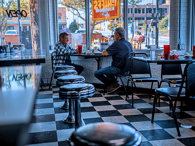 Where regulars become family and first-timers become regulars. The counter seats offer front-row tickets to the breakfast show.