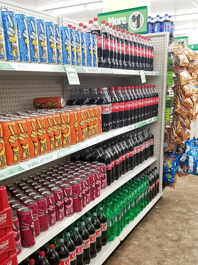 Beverage bonanza! From classic Coca-Cola to trendy energy drinks, quenching your thirst has never looked so organized or economically sound.