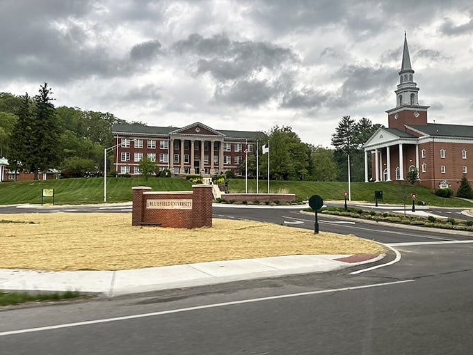 Bluefield University's stately campus offers lifelong learning opportunities and cultural events that enrich retirement without expensive admission fees.