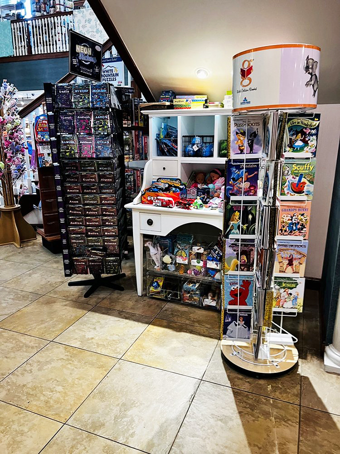 Even the gift shop understands that after a meal this good, you'll need souvenirs to prove the experience wasn't just a delicious dream.