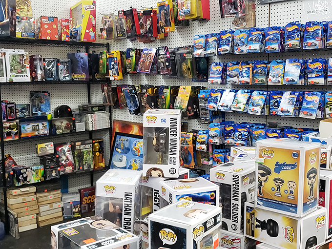 From Harry Potter to Tomb Raider, this nostalgic nook proves that yesterday's entertainment still casts a powerful spell.