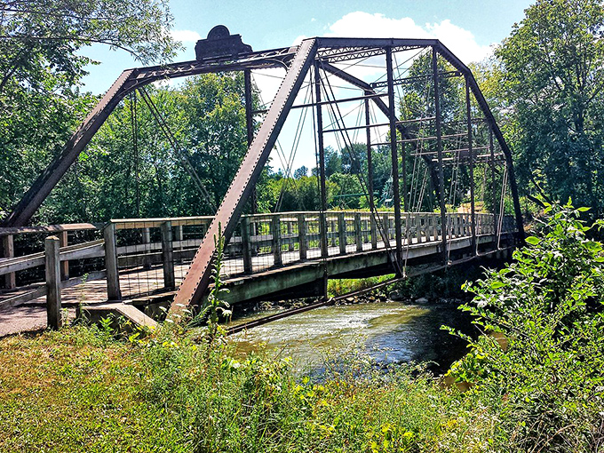 This charming iron bridge spans more than just water&mdash;it connects Baraboo's historical past with its present without requiring a software update.