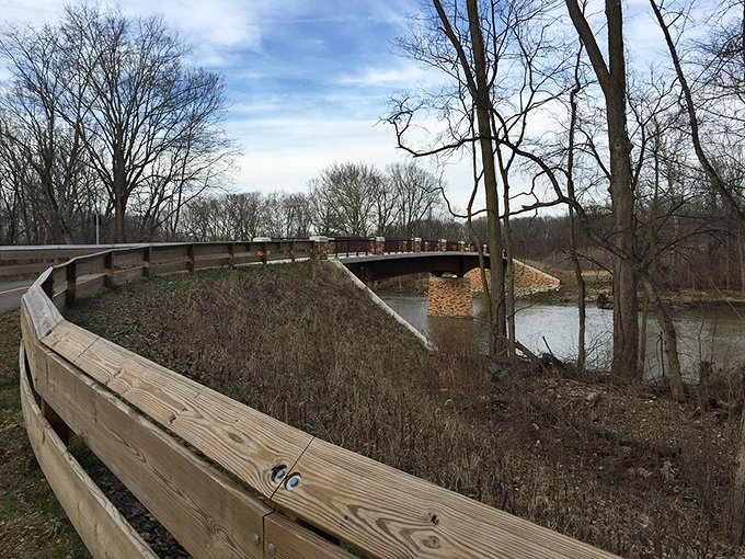 This wooden bridge doesn't just connect two shores&mdash;it links present-day wanderers to generations of travelers who came before.