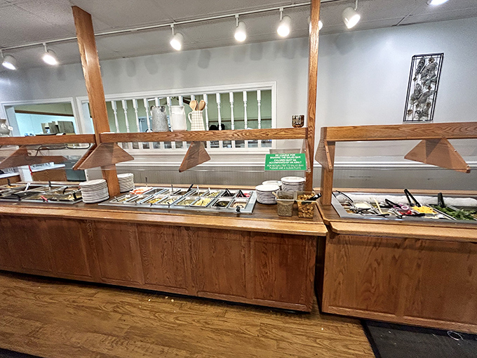 The buffet line isn't just a meal&mdash;it's a journey through Amish cooking traditions. Your plate is the canvas; these offerings are your edible paint.