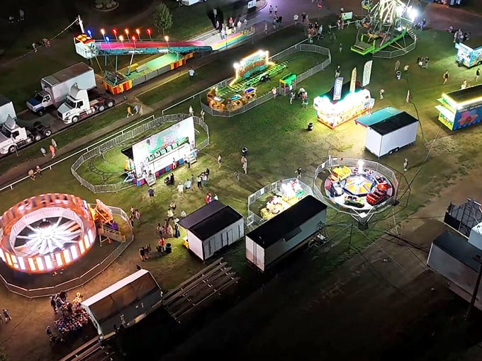 The Casey Popcorn Festival lights up the night with classic carnival charm &ndash; like stepping into a Ray Bradbury story, minus the creepy carousel.