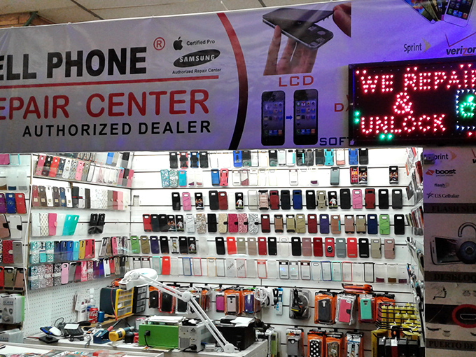 Cell phone case wonderland, where your iPhone can finally express its true personality. That bedazzled unicorn case is practically screaming your name.