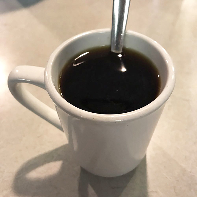 Black coffee in a white mug &ndash; sometimes the classics endure because they're simply unbeatable, like vinyl records and handwritten thank-you notes.