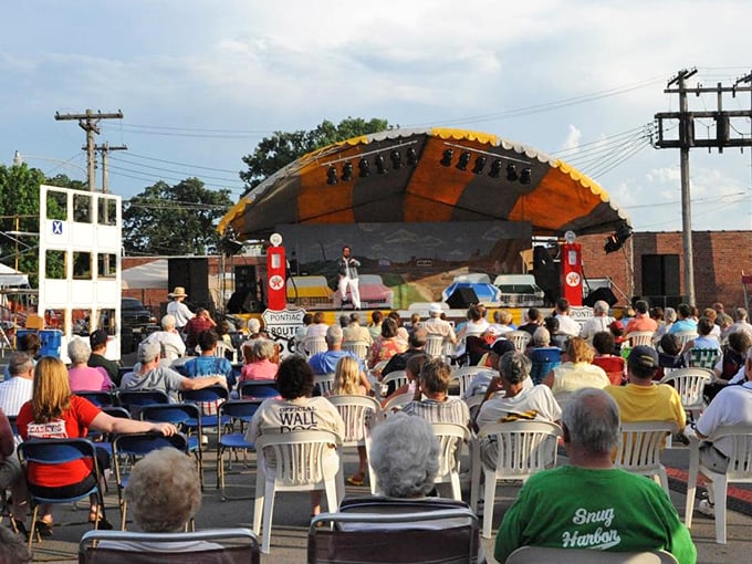 Community concerts bring locals together in lawn chairs, proving that entertainment doesn't require streaming services or subscription fees to create genuine connection.