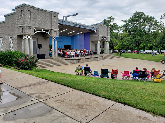 Outdoor concerts bring the community together in lawn chair solidarity. The music is free, but the memories are priceless&mdash;unlike those stadium shows you've been avoiding.