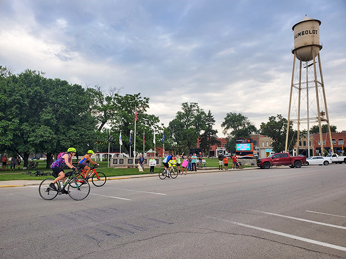 Cyclists in bright jerseys add splashes of color to Humboldt's streets during community events that transform ordinary days into extraordinary memories.