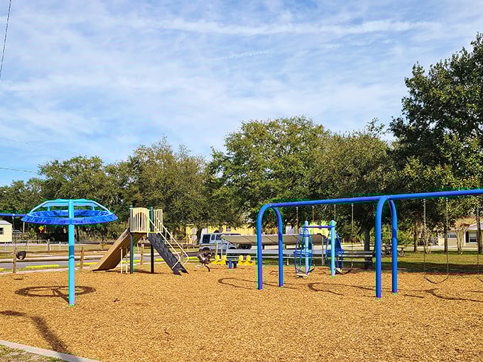 Even the playgrounds in Crystal River seem more inviting &ndash; as if childhood itself gets an upgrade in this natural paradise.