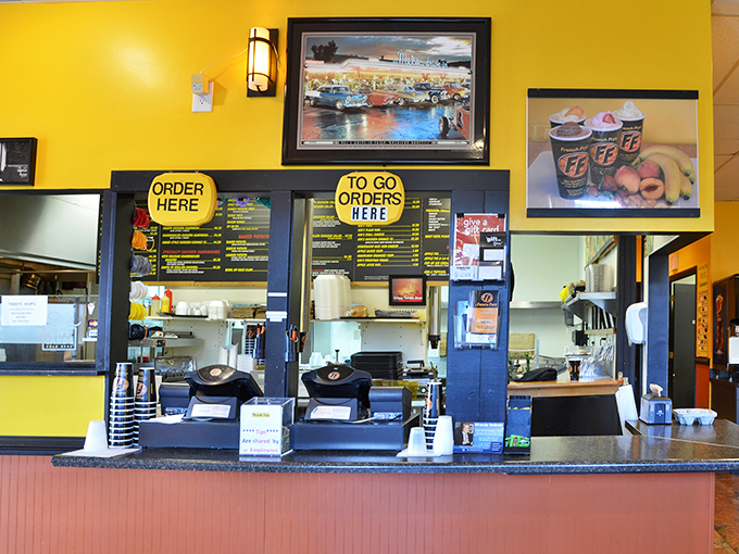 The command center where french fry dreams become reality, complete with clear instructions for those overwhelmed by delicious possibilities.