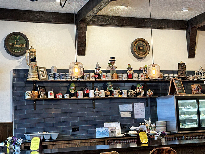 Counter seating offers front-row tickets to the Kuby's experience &ndash; where coffee cups and conversations flow with equal enthusiasm.