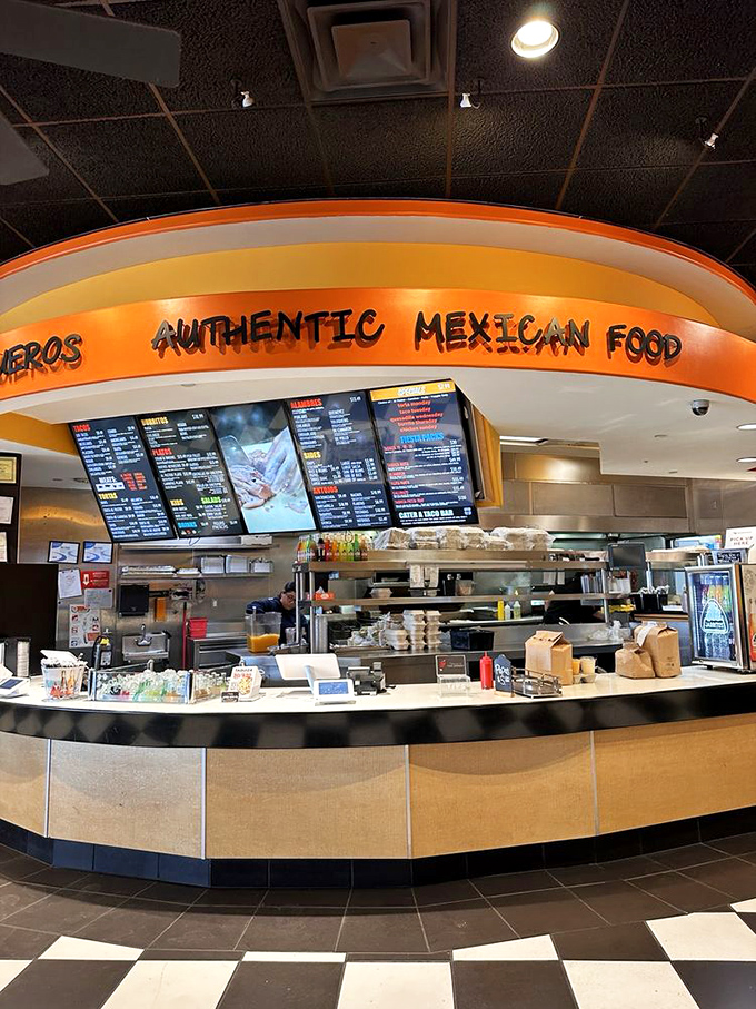 "Authentic Mexican Food" isn't just signage&mdash;it's a promise. The open kitchen layout lets you witness culinary magic in real-time.