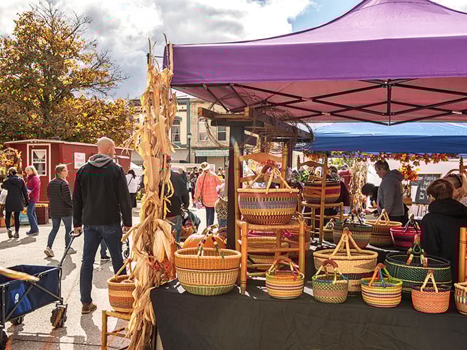 The Covered Bridge Festival brings artisans and visitors together in a celebration that's equal parts nostalgia and craftsmanship.