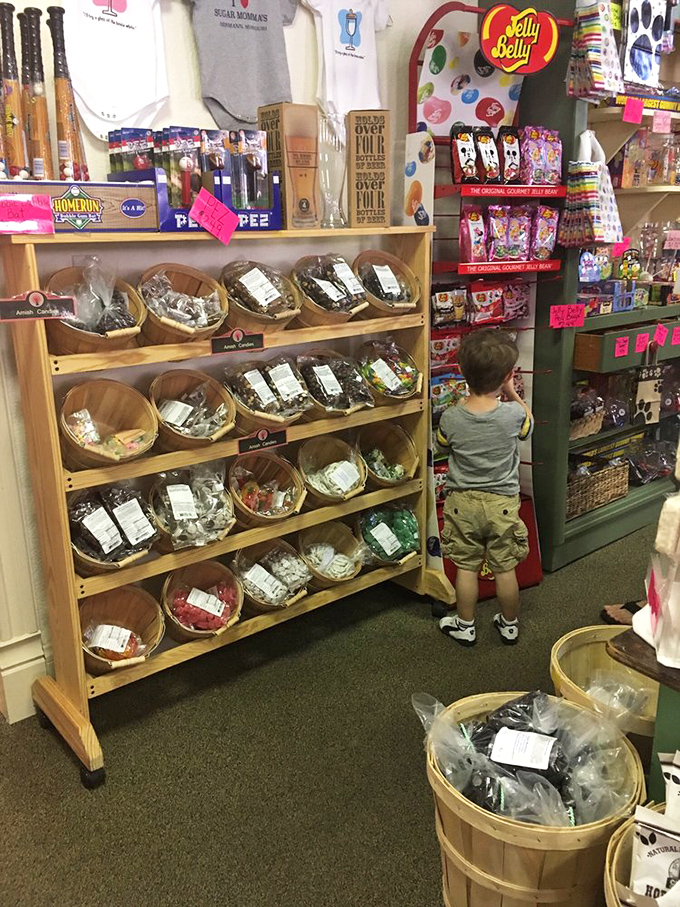 Young explorers discover the joy of traditional candy shops, creating memories that will last far longer than the treats themselves.