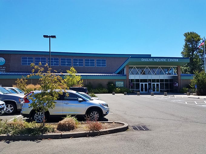 The Dallas Aquatic Center offers year-round swimming and fitness programs, because small-town living doesn't mean sacrificing modern amenities.