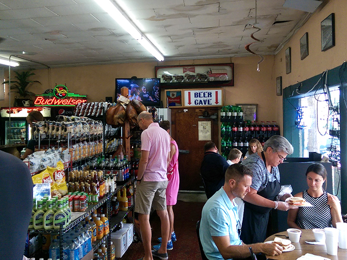 The lunchtime crowd knows where to find authentic flavor. When locals line up, you know you've found the real deal.
