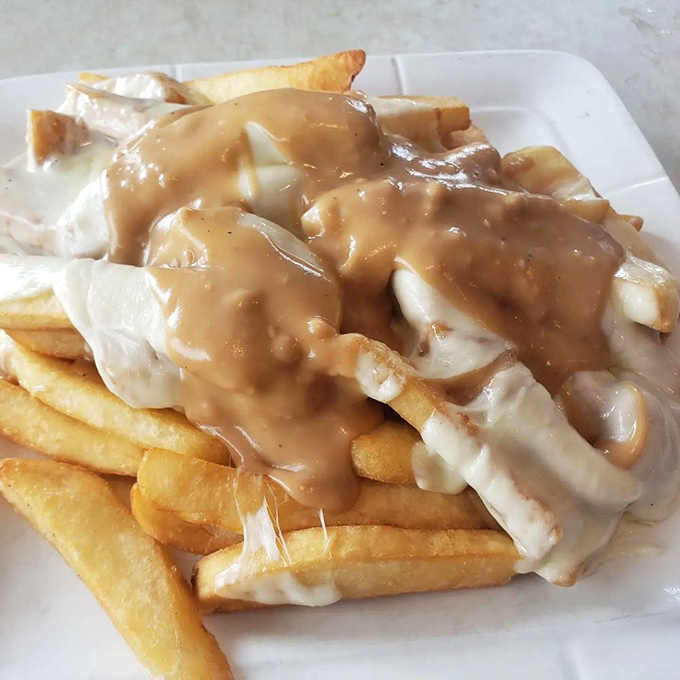 Disco Fries &ndash; New Jersey's answer to poutine &ndash; where crispy fries meet melty cheese and gravy in a late-night love affair that's worth every calorie.