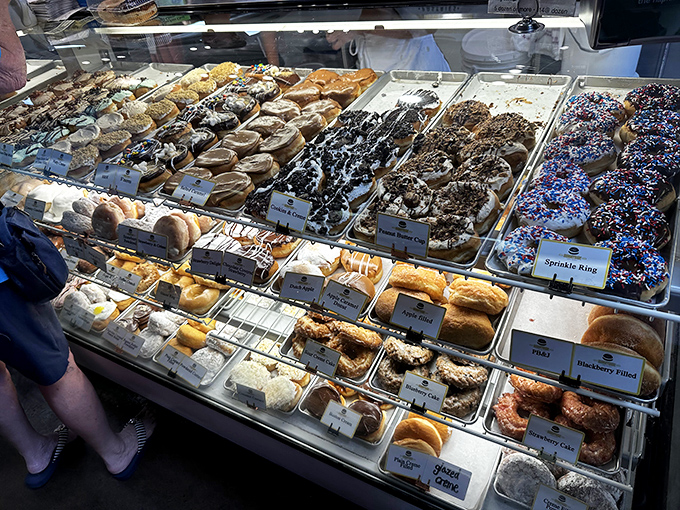 Donut nirvana achieved &ndash; these aren't your chain store circles of disappointment, but handcrafted pillows of sweet perfection worth every sticky finger.